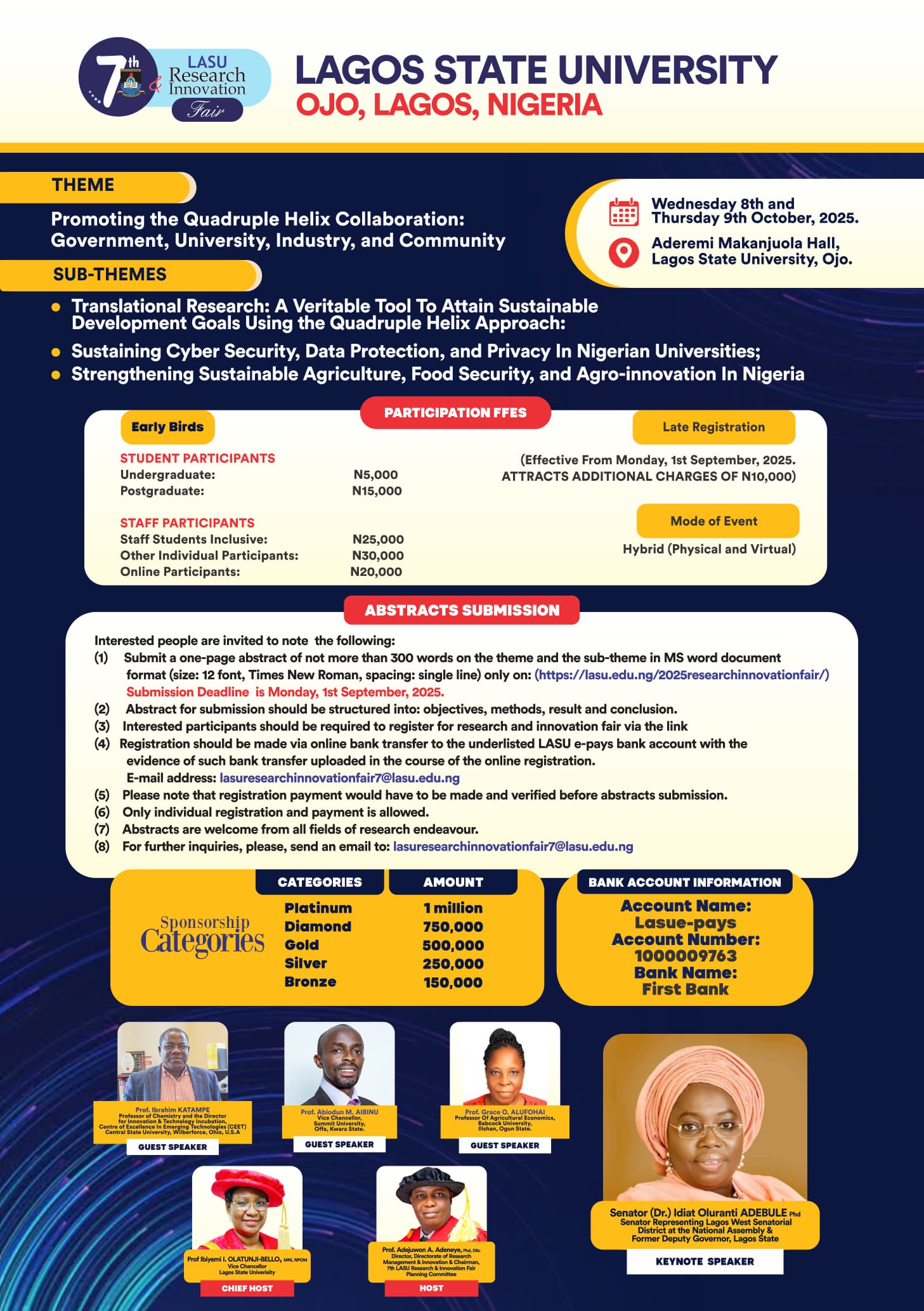 LASU :: Post-Graduate Studies